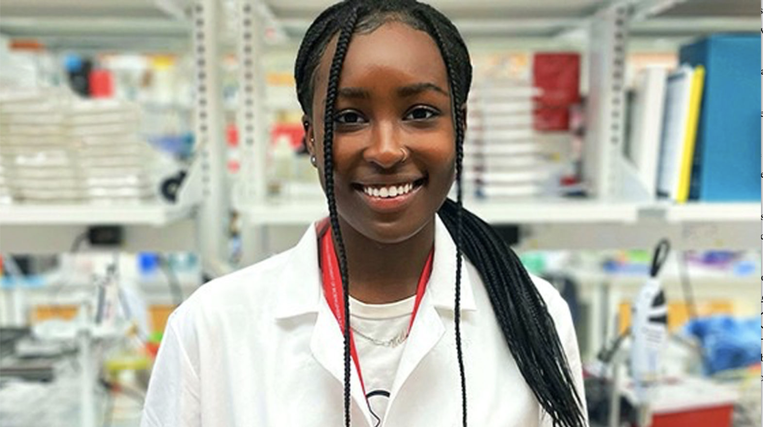 Black STEM Student Awarded $15K To Continue Research Into Racial Health ...