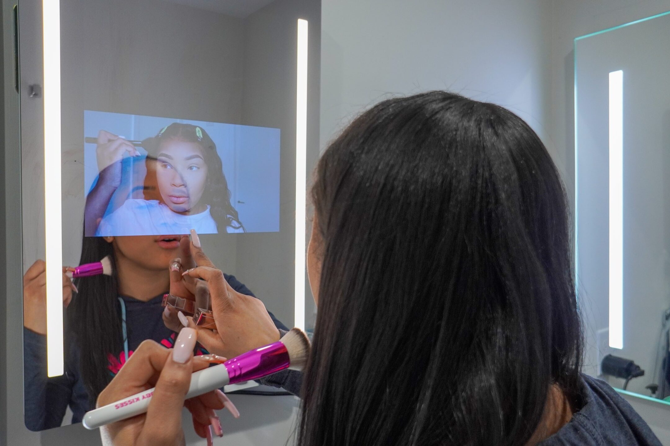 Meet The Black Founder Behind Game-Changing Cosmetics Try-On Mirror