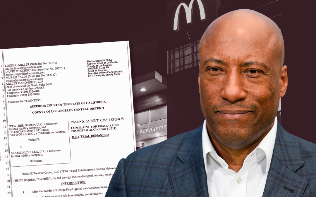 Byron Allen Hits McDonald's With $100M Lawsuit Over False Promises