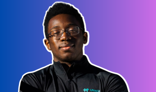 This Black Founder, 23, Dropped Out Of College Then Raised $23M To Create A New Internet Economy