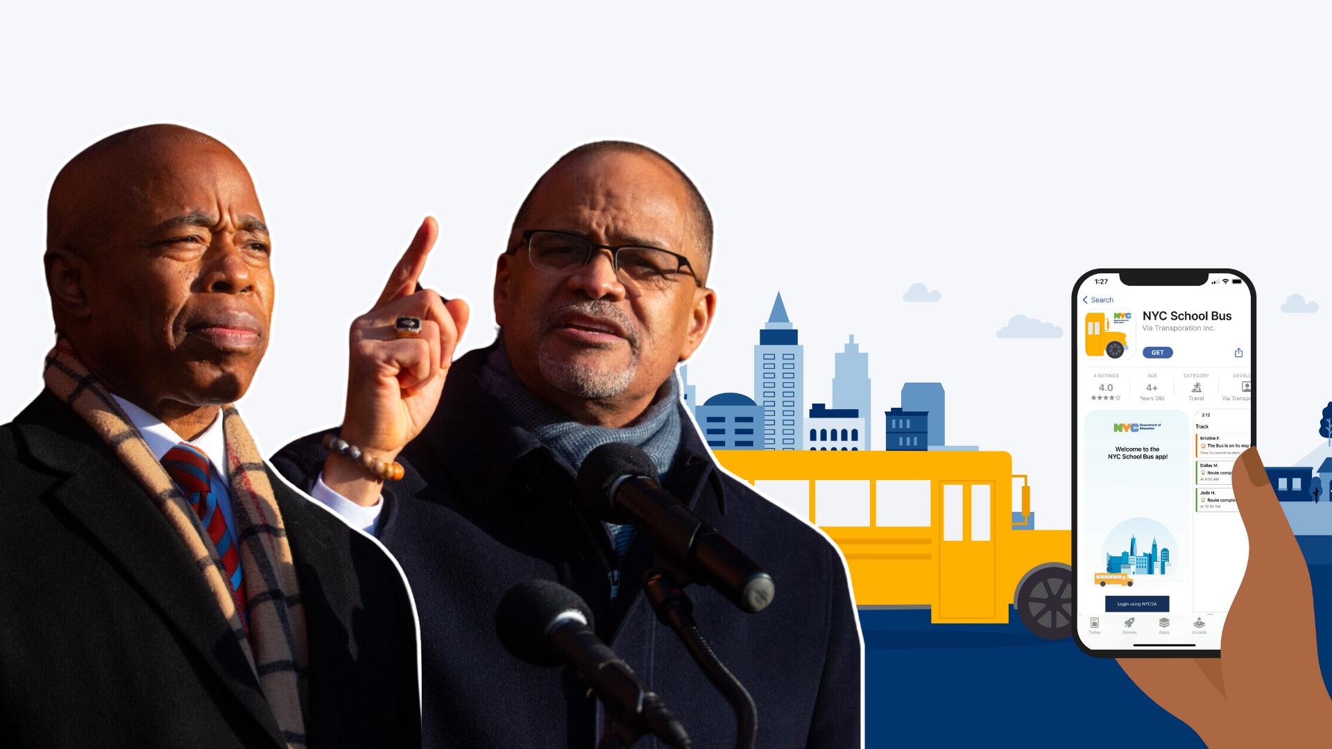 NYC Launches School Bus App So Parents Can Track Journeys In Real-Time